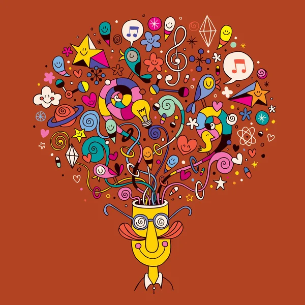 Mind blown Vector Art Stock Images | Depositphotos