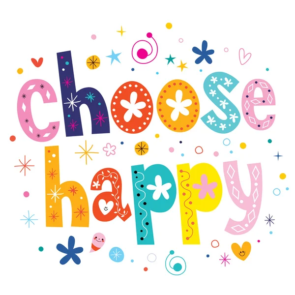 Choose happy Vector Art Stock Images | Depositphotos
