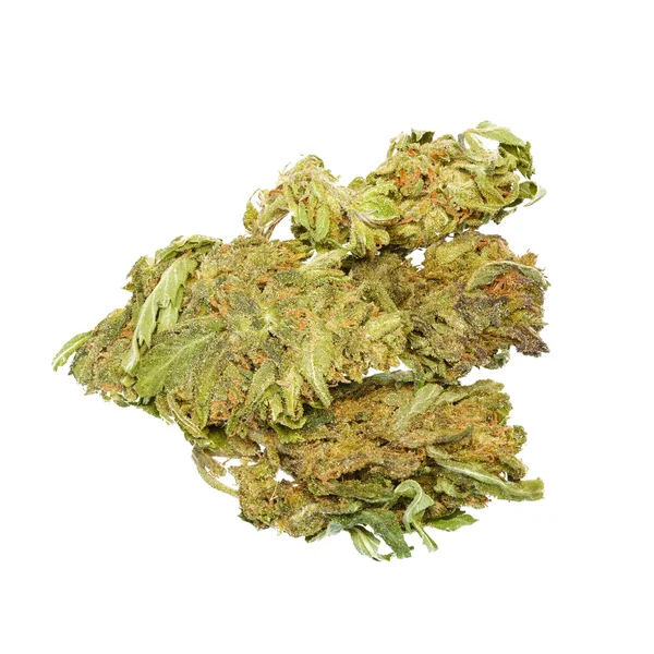 Medical marijuana isolated on white background. Therapeutic and Stock ...