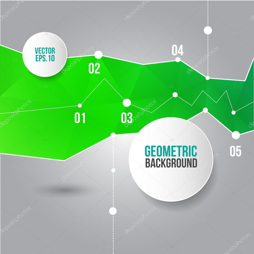 Geometric Background for Infographic Stock Vector Image by ©yugra #75524053