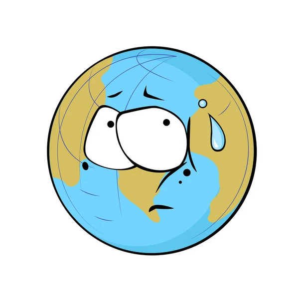 Sad Face Earth