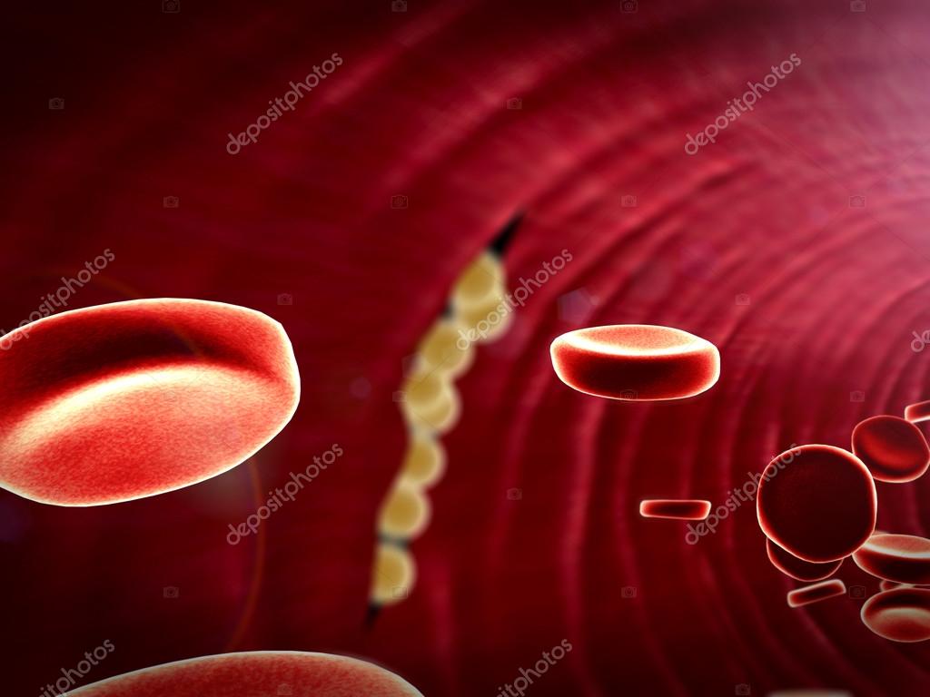 Fat cell in the blood — Stock Photo © Ugreen #94226064
