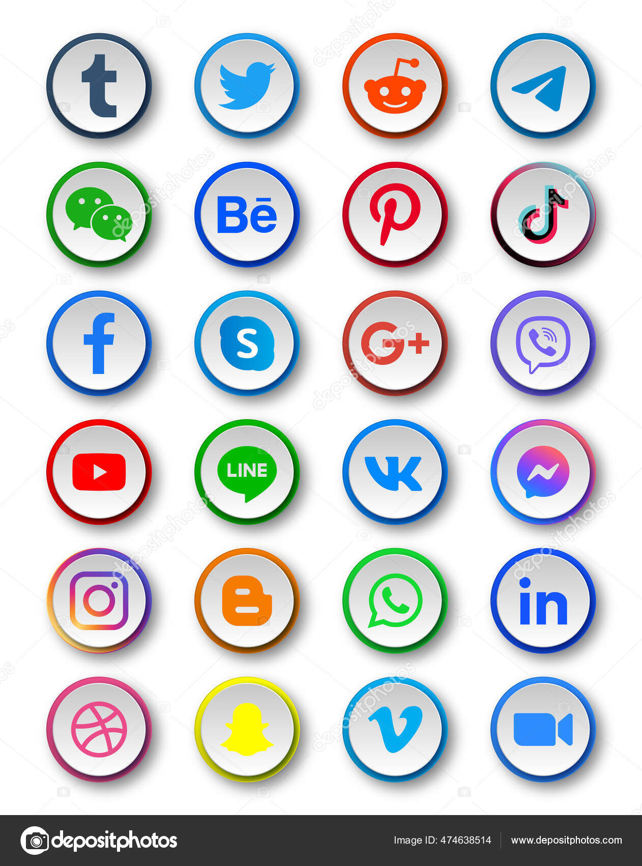 Pinterest Pictogrammen Vector 1.657.607 Social Media Icons