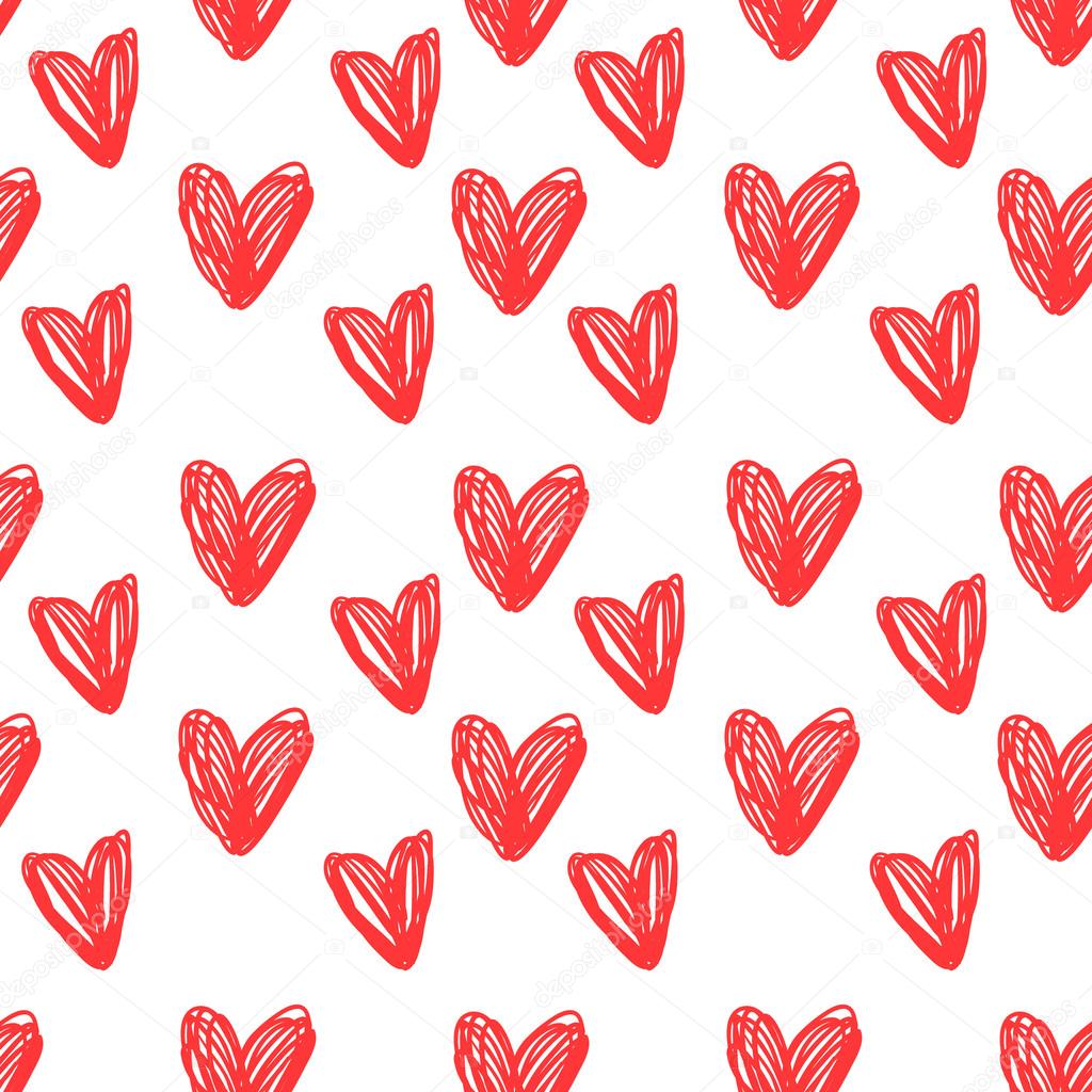 Red hearts background Stock Vector Image by ©Katya_Bra #59913035