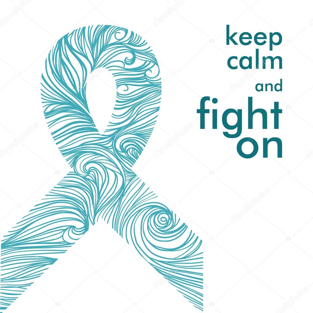 Symbol of the fight against cancer Stock Vector Image by ©Katya_Bra ...