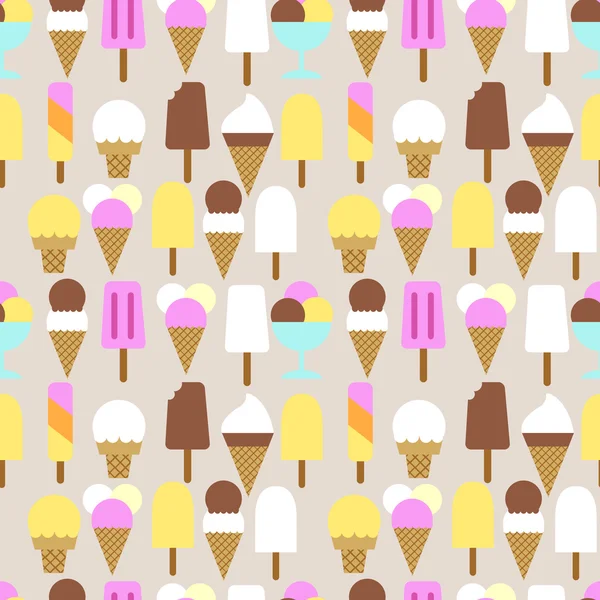 Seamless ice cream pattern. Stock Vector Image by ©Tetiana_Svirska ... Seamless ice cream pattern. Stock Vector Image by ©Tetiana_Svirska ...