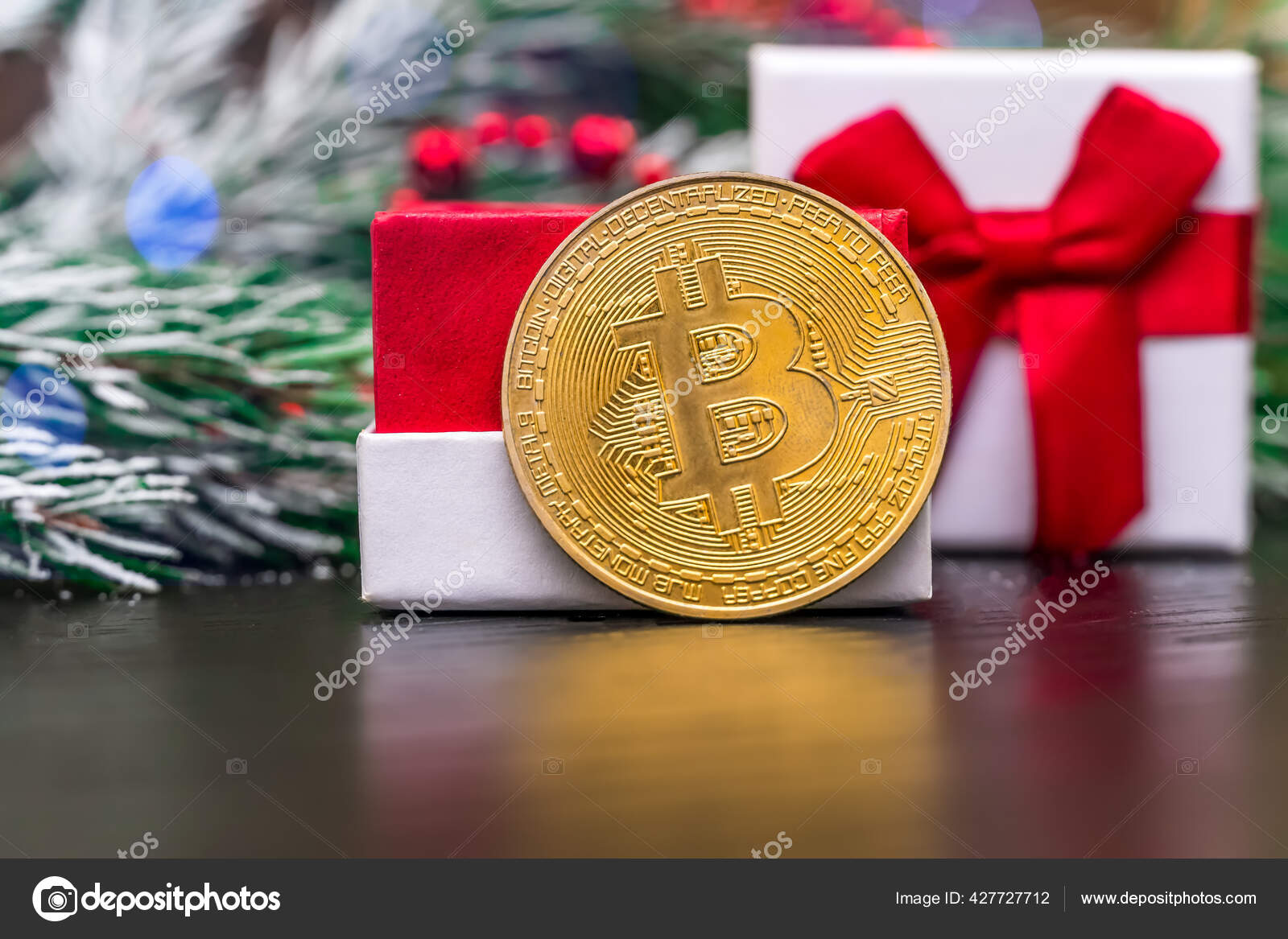 Gold Coin Gift Box