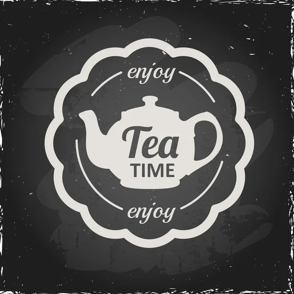 Tea time — Stock Vector © Nevada31 #3894089