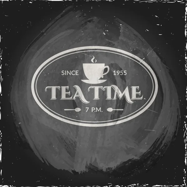 Tea time symbol. Stock Vector Image by ©Monash #80603268