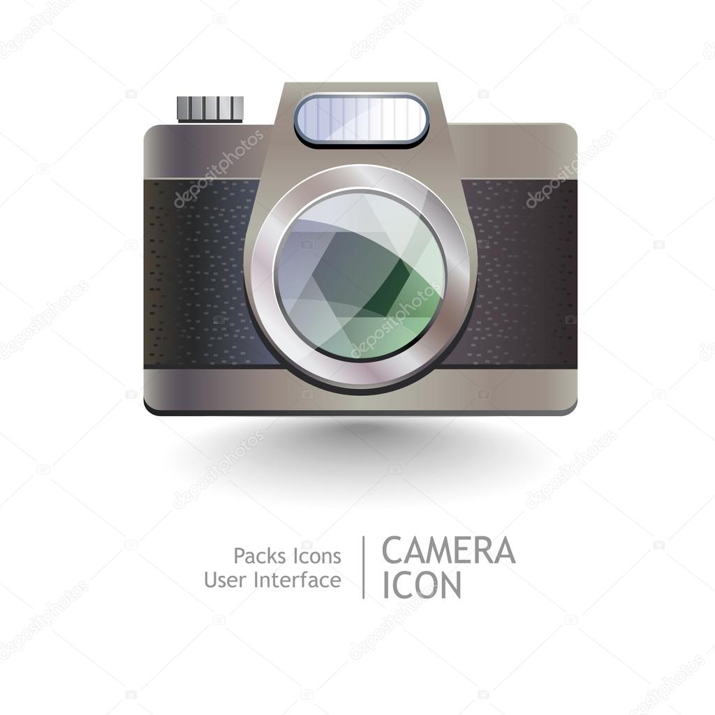 Camera Icon for user interface Stock Vector by ©Monash 80610772