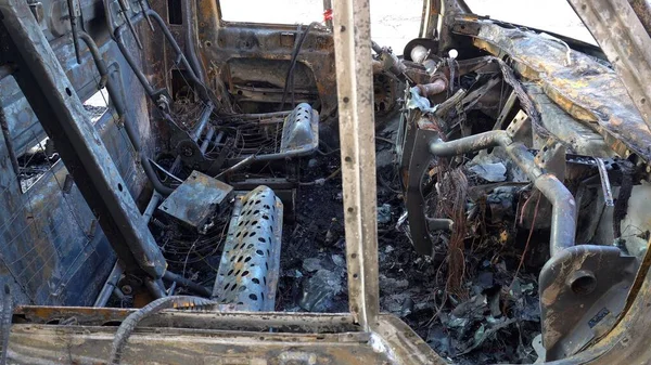 Car destroyed by fire. Stock Photo by ©fotomt 1479857