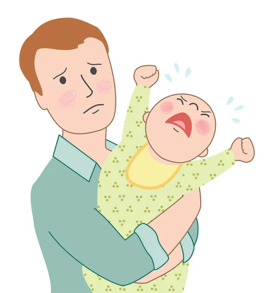100,000 Crying baby Vector Images | Depositphotos