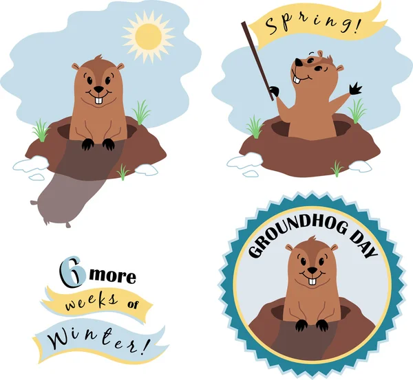 100,000 Groundhog Vector Images | Depositphotos