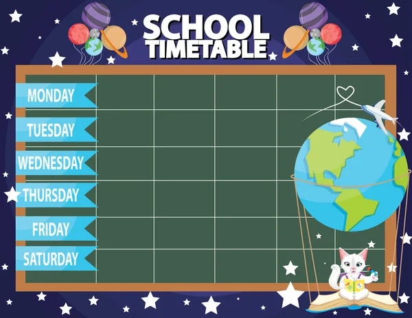 19,171,546 Children timetable Vector Images | Depositphotos