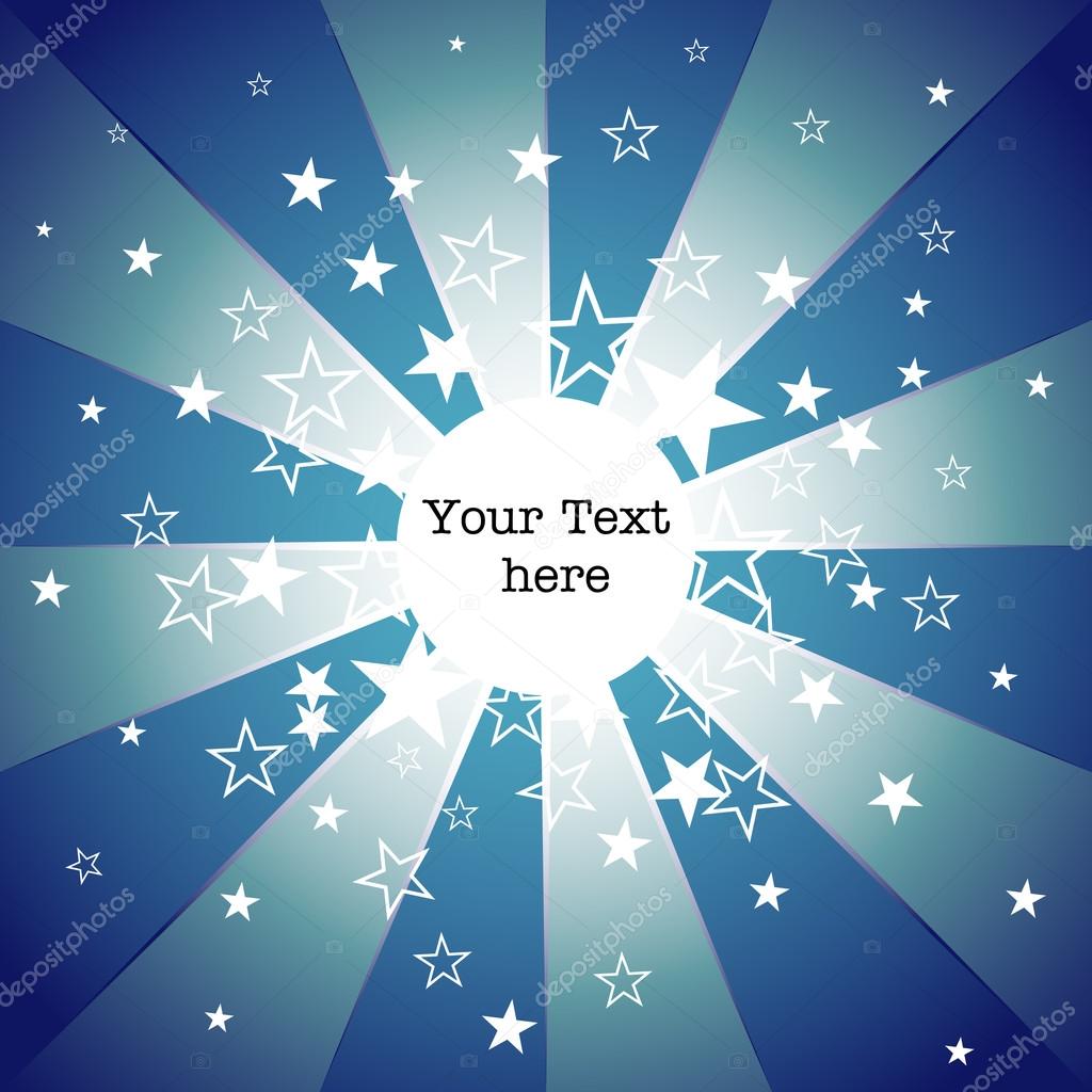 Explosion background with stars Stock Vector by ©JonnyDrake 64616345