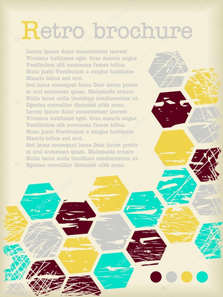 Text brochure with hexagons Stock Vector Image by ©JonnyDrake #67877943