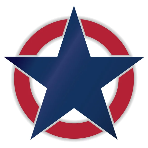 Blue Star In Circle Logo