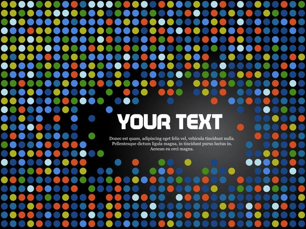 Colorful Vector Illustration Abstract Background Made Green Dots — Free ...