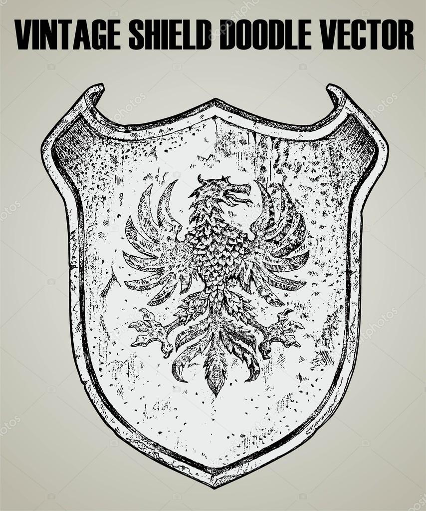 Vintage shield Stock Vector Image by ©ixies #77099067