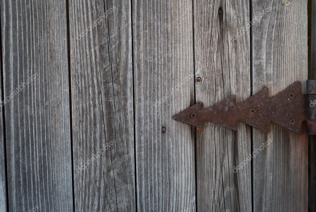 Grey Wood plank background with rusty decorative overlay — Stock Photo ...
