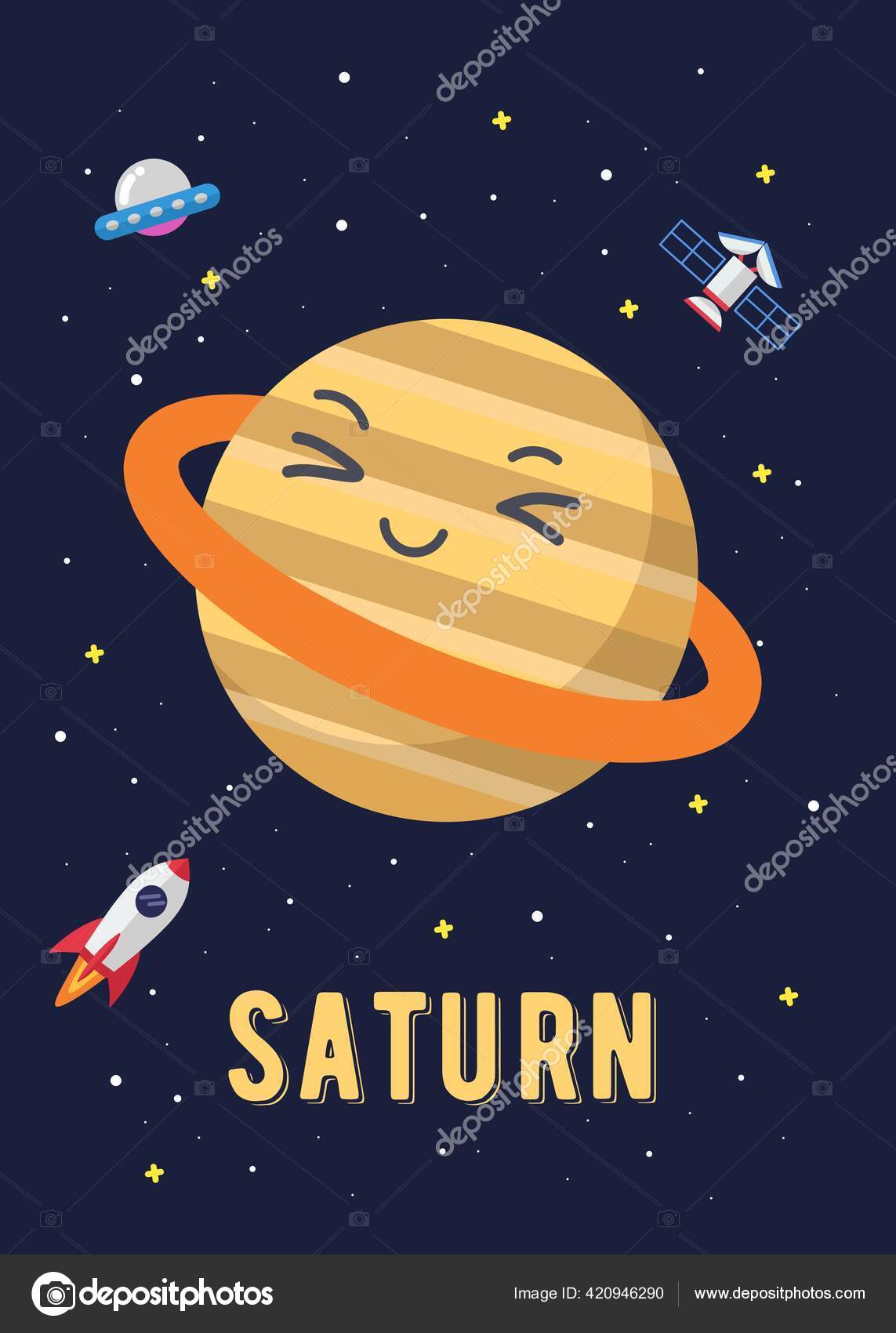 Dibujo Del Planeta Saturno Saturno Svg. Archivo De Corte Saturno.