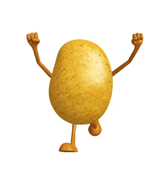 Potato character with thumbs up pose Stock Illustration by ©vertex4 ...