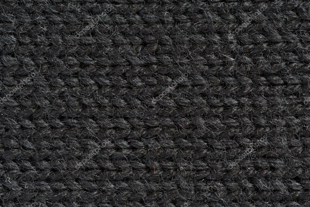 Dark Grey Wool Texture close up horizontal Direction of Threads Stock ...