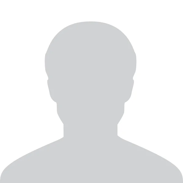 Male Default Avatar Profile Gray Picture Isolated on White Background ...