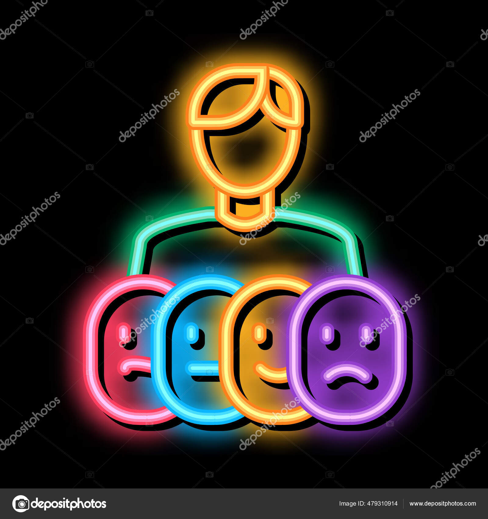 Neon Group Icon
