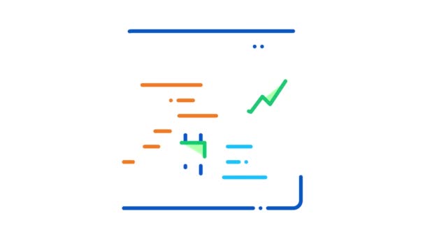 Button Algorithm Chart Data Diagram Flow Line Icon Turquoise Background Stock Vector by ©Flatart ...