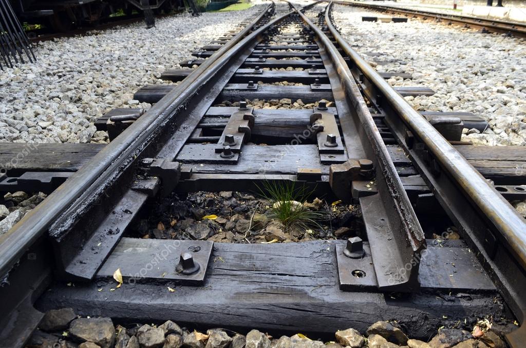 Train line crossing Stock Photo by ©mikelo001 85133948