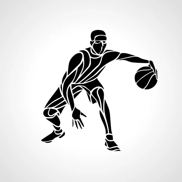 5,423,930 Abstract basketball player silhouette Vector Images ...