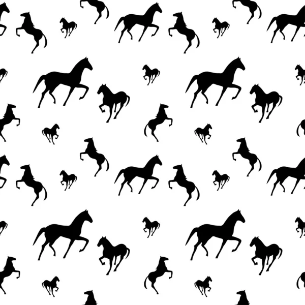 Horses seamless pattern Stock Vector by ©Marina_Mandarina 62550991