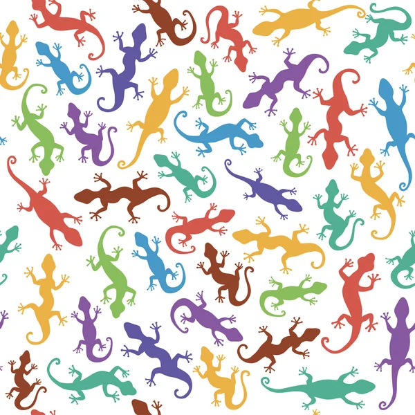 Lizards. Seamless Abstract background. Vector pattern. Stock Vector ...