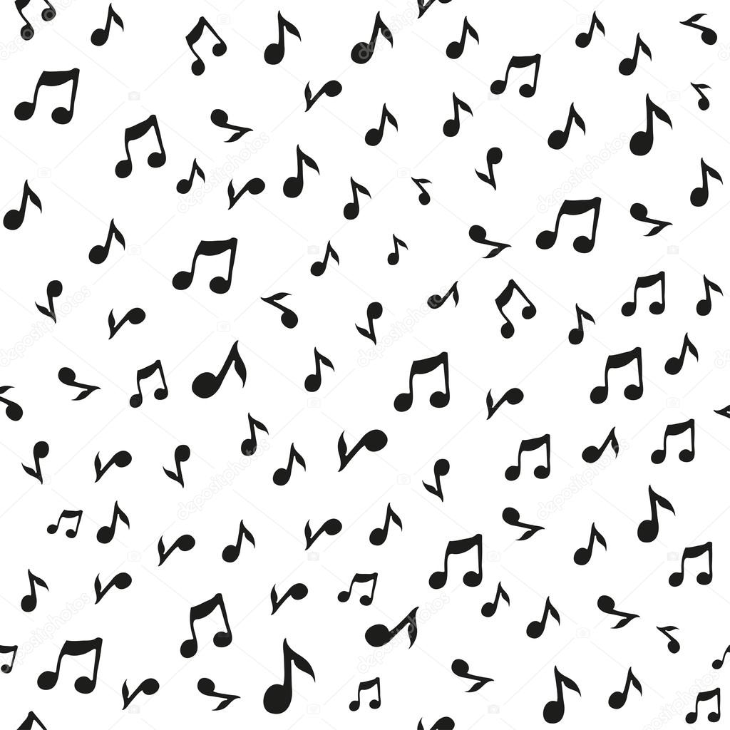 Abstract music seamless pattern background vector illustration for your ...