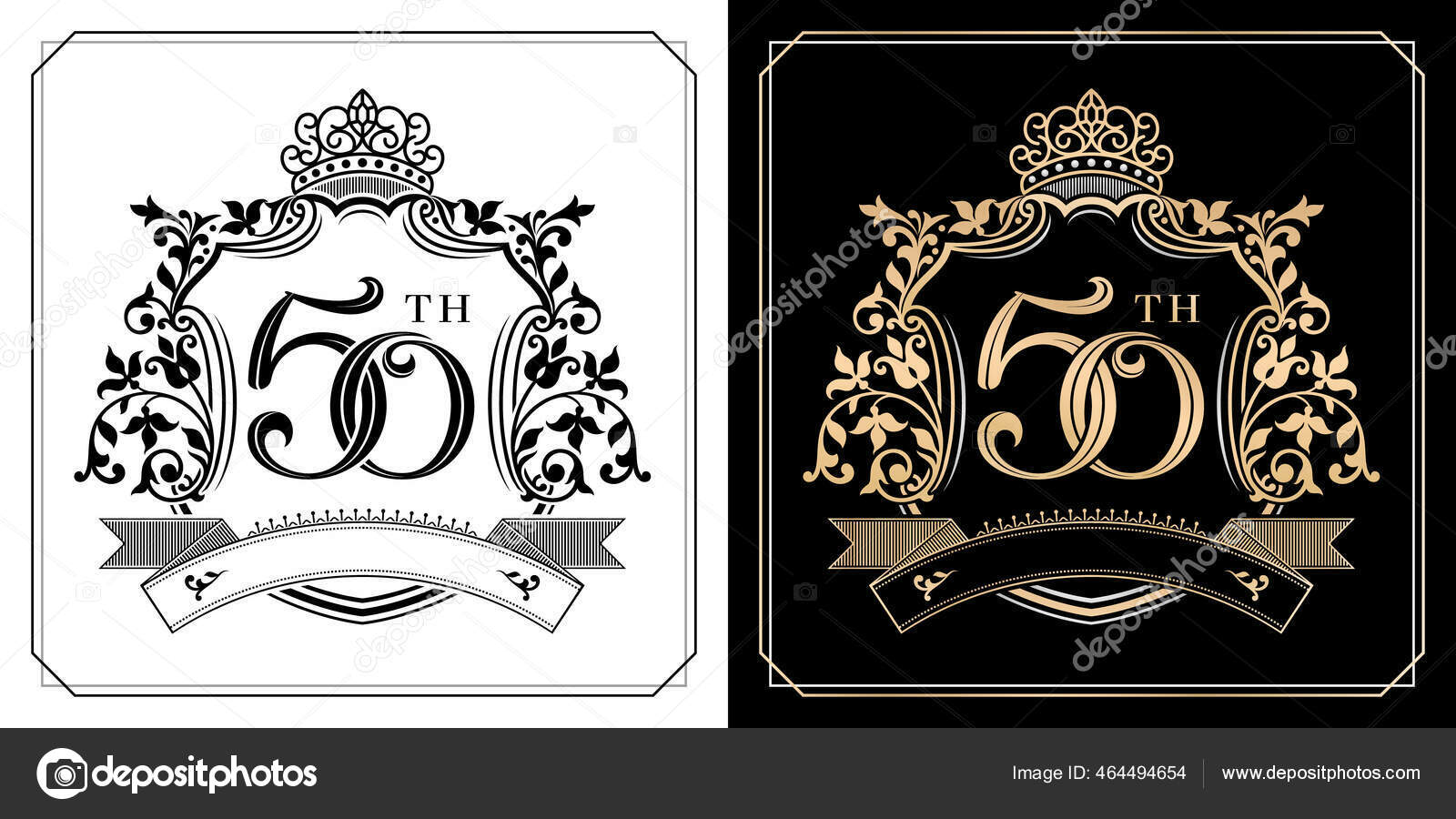 Joyeux 50e Anniversaire Clip Art Noir Et Blanc 900+ Idées De