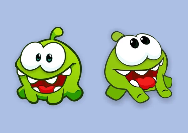 Om nom imágenes de stock de arte vectorial | Depositphotos