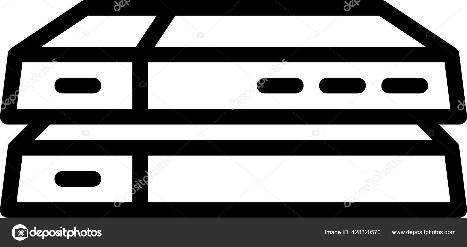 Gaming Console Icon Vector Illustration Stock Vector by ©Prettycons ...