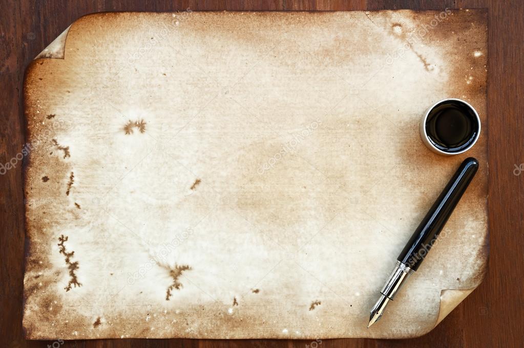 Paper And Pen Background