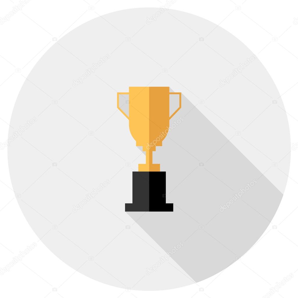 Icono de copa de oro Vector de Stock de ©IconFlat 59948585