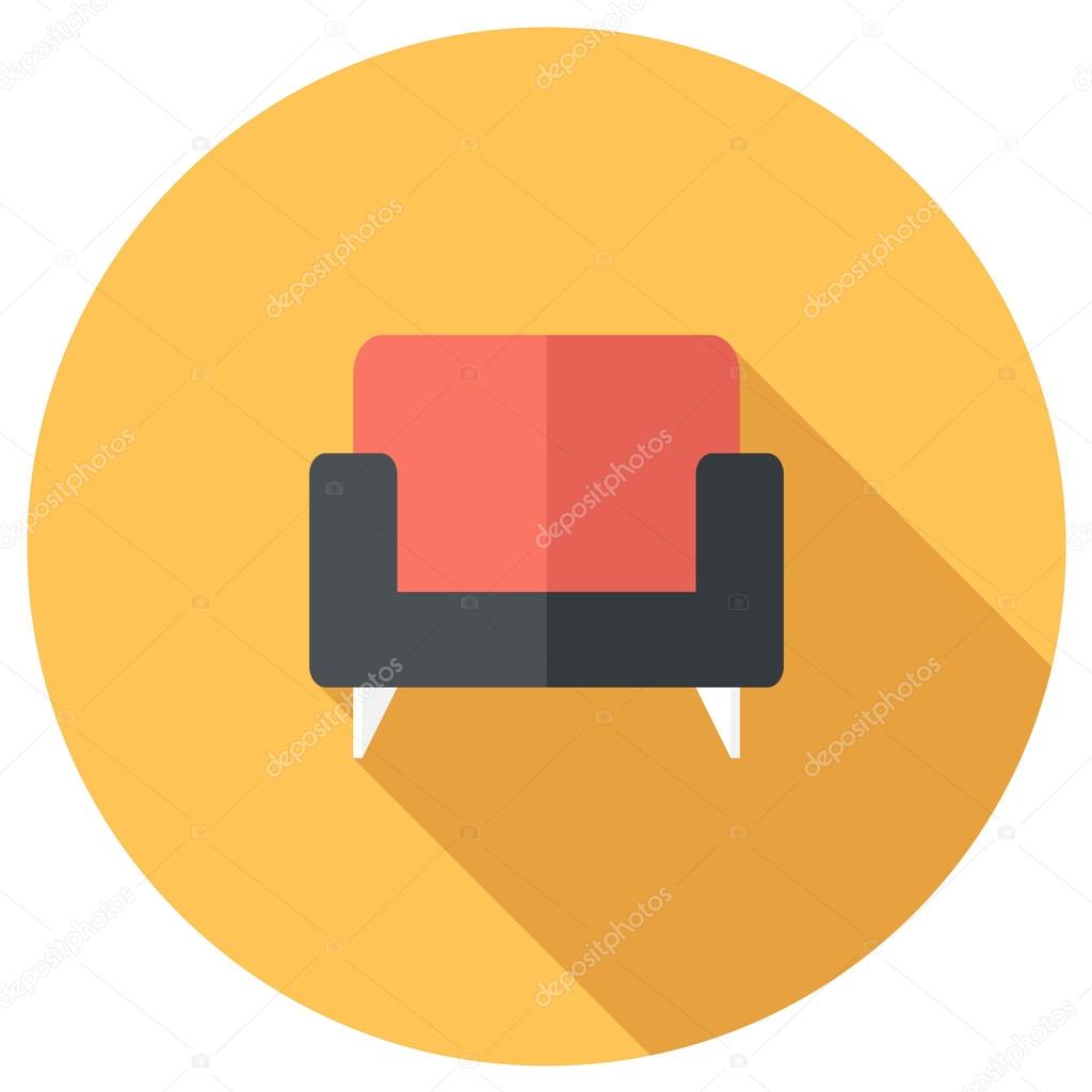 Wing chair icon — Stock Vector © IconFlat #59949899