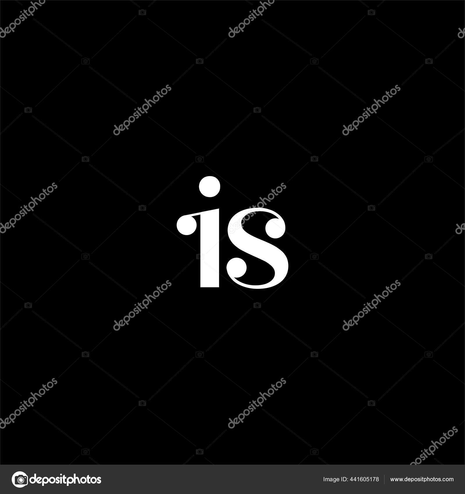 Letter Logo Creative Design Black Color Background Monogram Stock ...