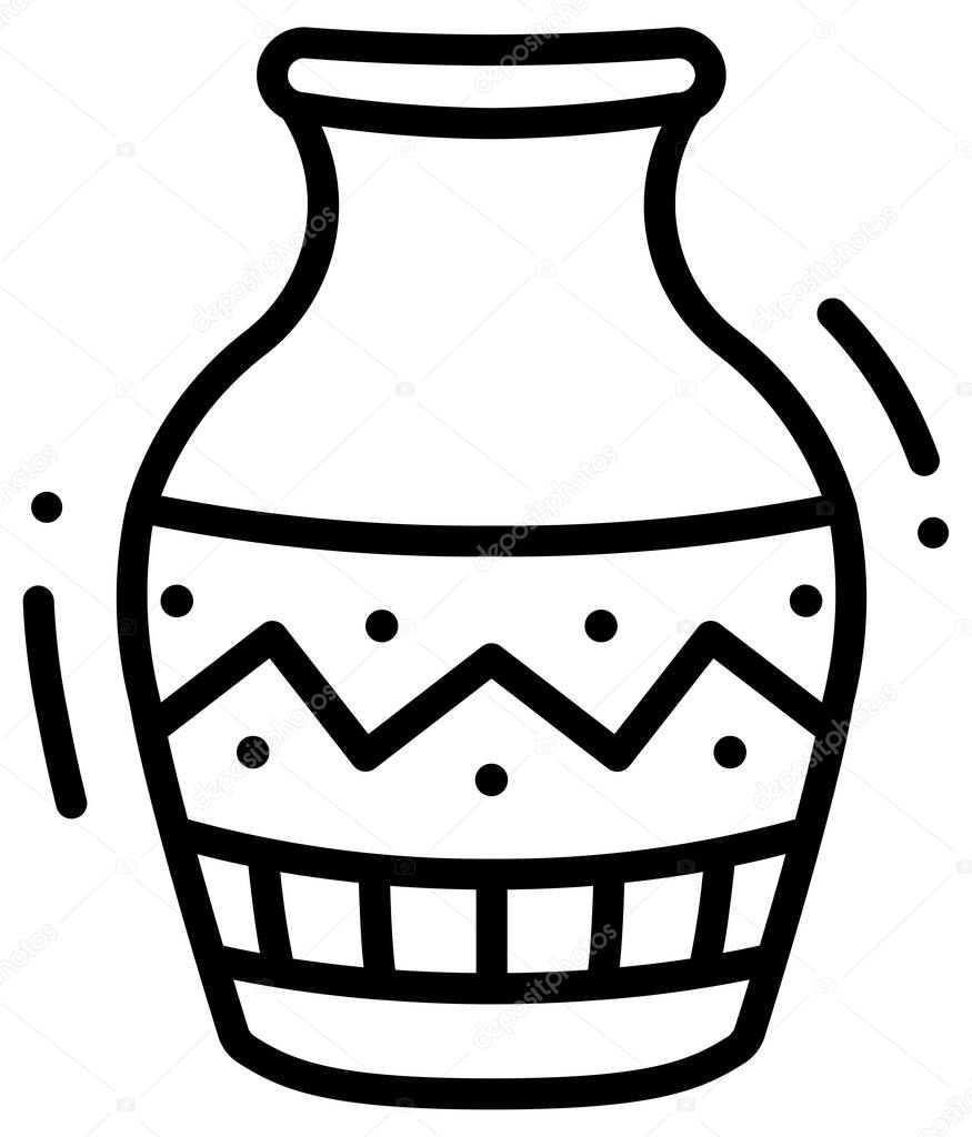 ilustración de dibujos animados de icono de cerámica 2022