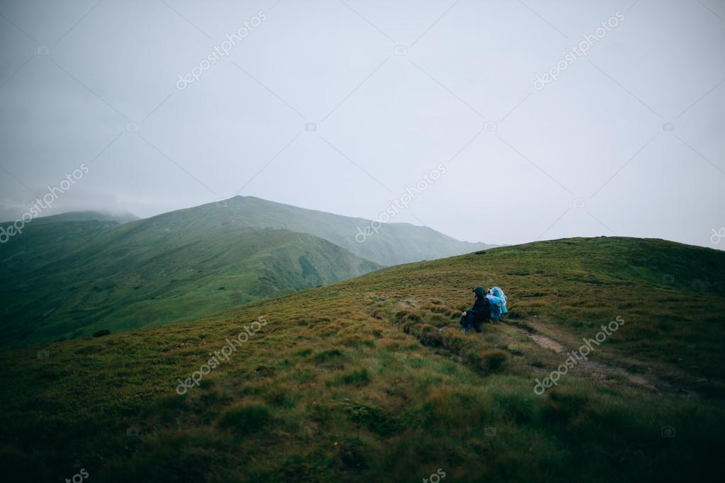 Mountain tourist — Stock Editorial Photo © beorm #60679159