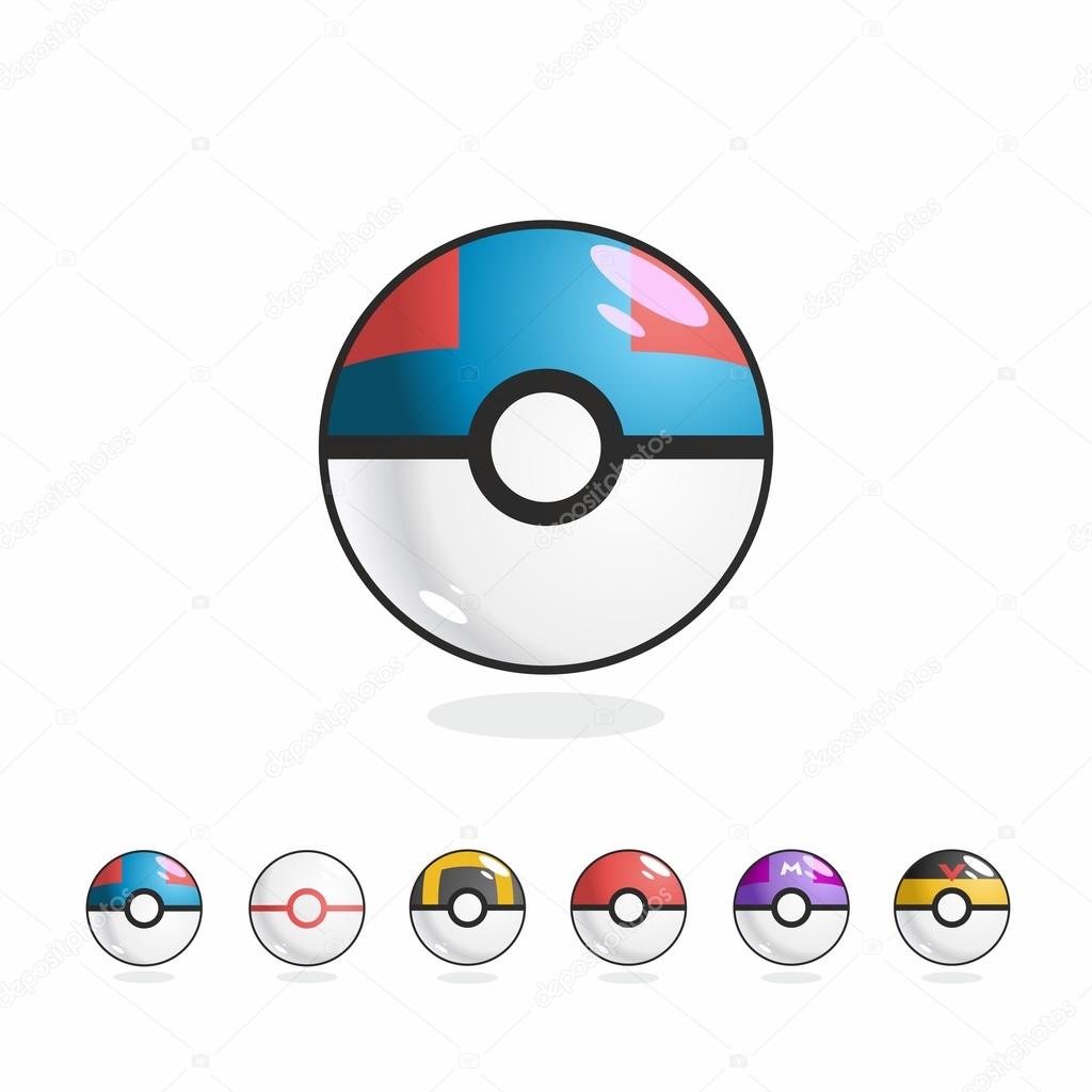 Pokemon icons set — Stock Vector © Evopr #118014876
