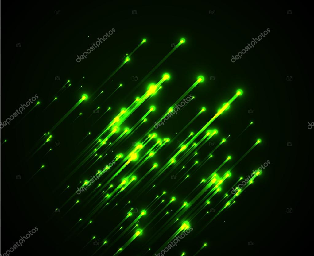 Green light rays Stock Vector by ©skillup11 63872031