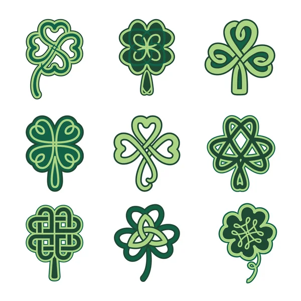Four leaf clover Vector Art Stock Images | Depositphotos