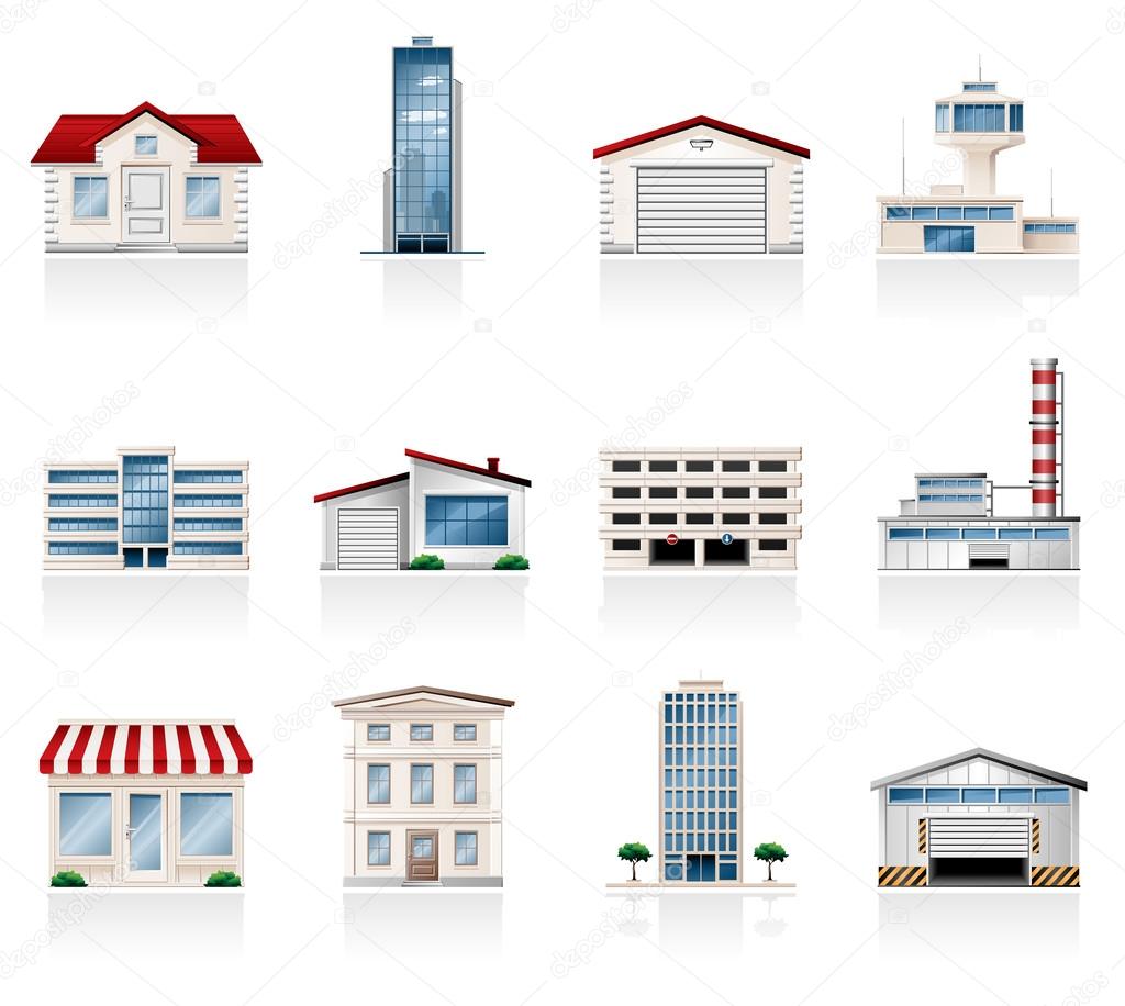 Buildings Stock Vector by ©zzelimir 59812085