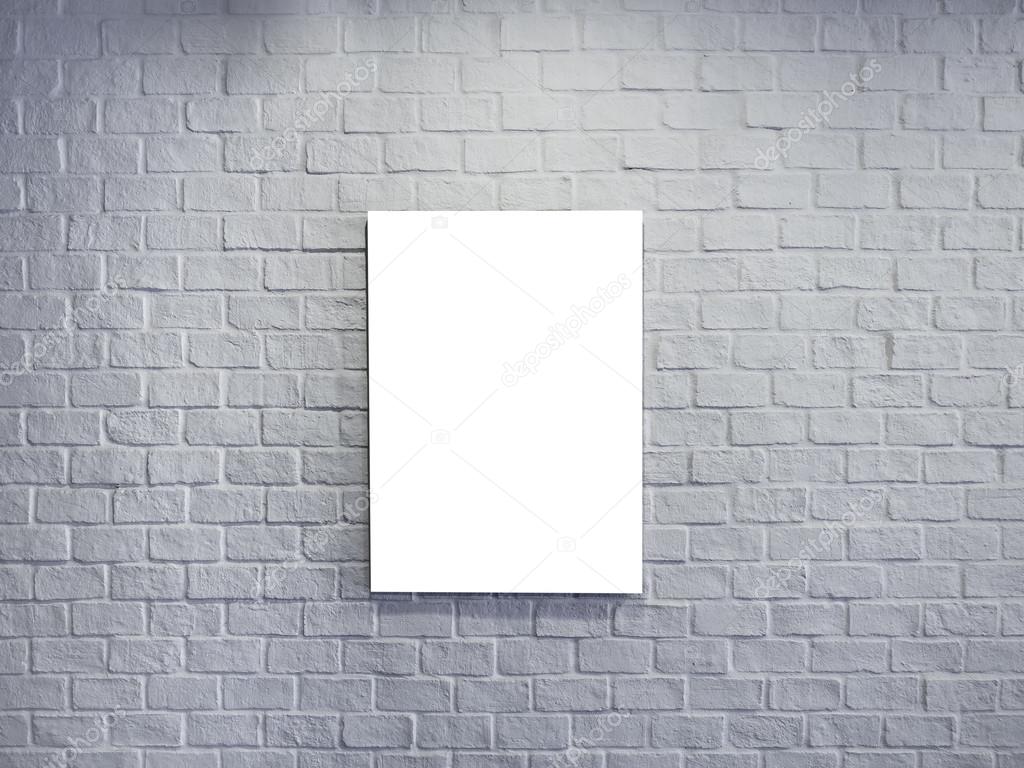 Blank Brick Wall Template