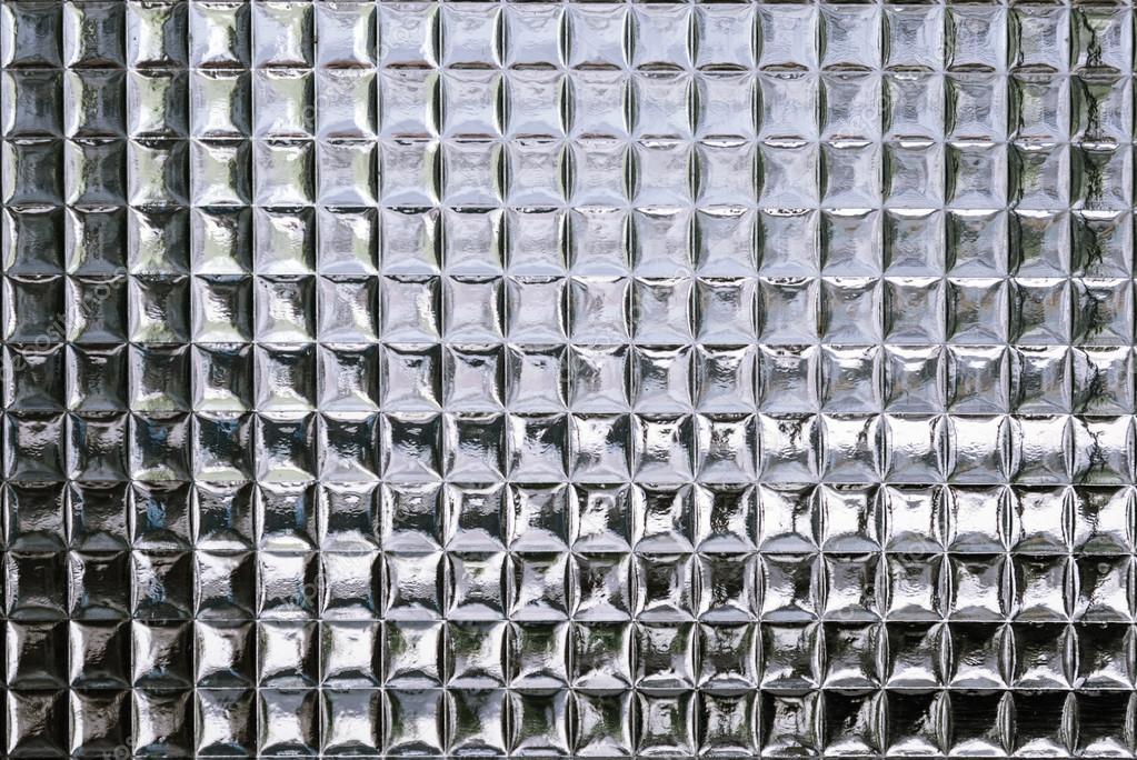 Glass box wall pattern with reflection — Stock Photo © viteethumb #76136501